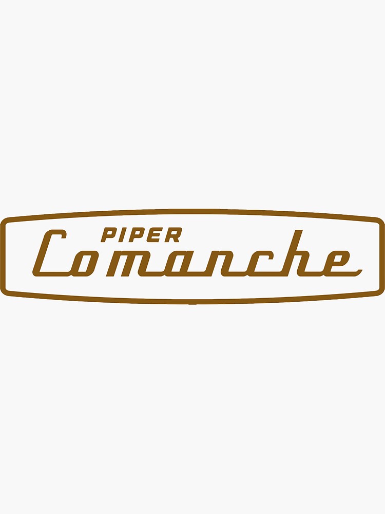 "comanche piper" Sticker by singher76 | Redbubble