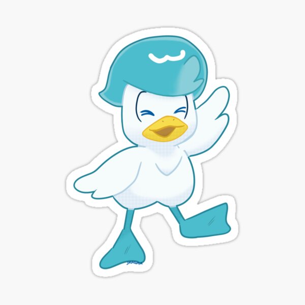 "Quaxly!! Sticker" Sticker for Sale by TeasTutundzic | Redbubble