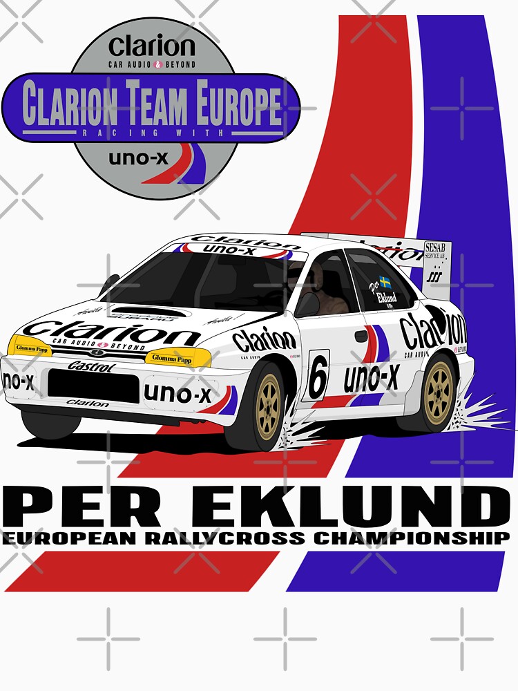 "Per Eklund impreza 95" T-shirt for Sale by purpletwinturbo | Redbubble ...
