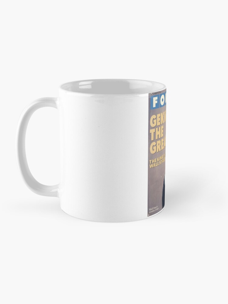 ";Gordon Gekko Fortune Magazine poster" Coffee Mug for Sale by ...