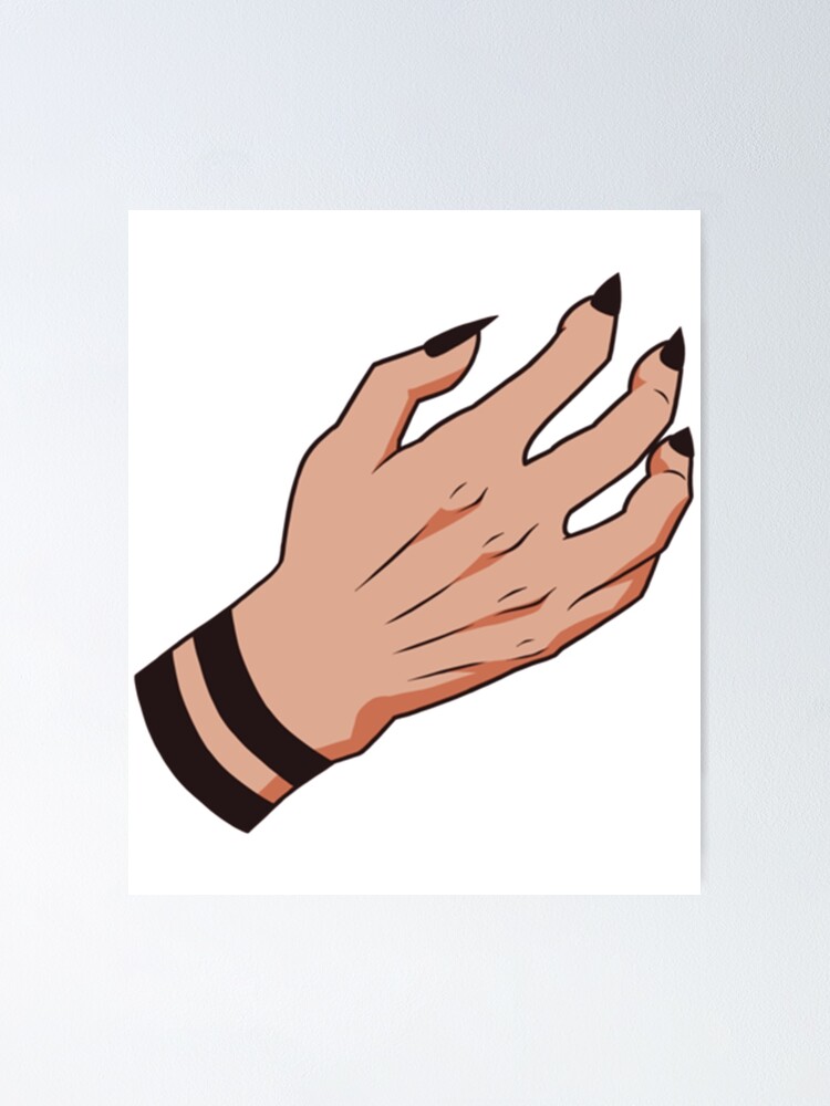 "Sukuna hand Classic ." Poster by orlanclaudiada | Redbubble