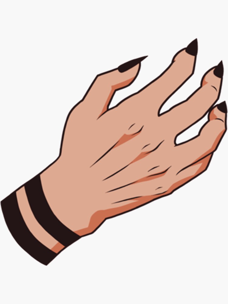 "Sukuna hand Classic ." Sticker by orlanclaudiada | Redbubble