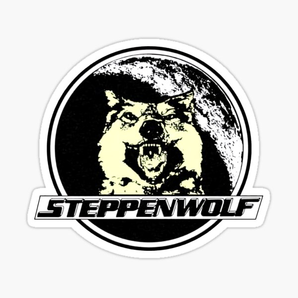 "Steppenwolf Band" Sticker for Sale by Monili98 | Redbubble