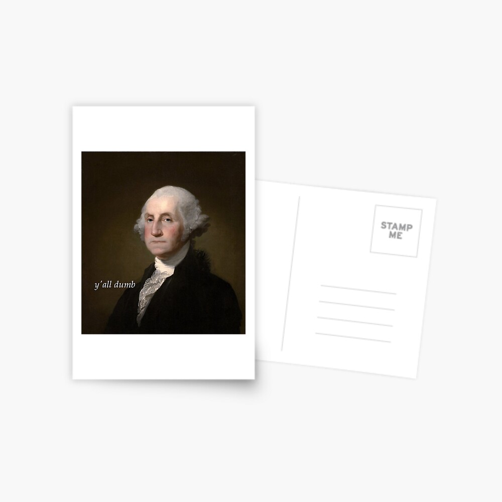 "george washington " Sticker for Sale by hollandhenry | Redbubble