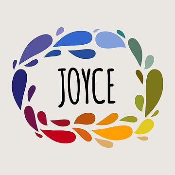 "Joyce Name Cute Colorful Gift Named Joyce" Poster for Sale by kindxinn ...