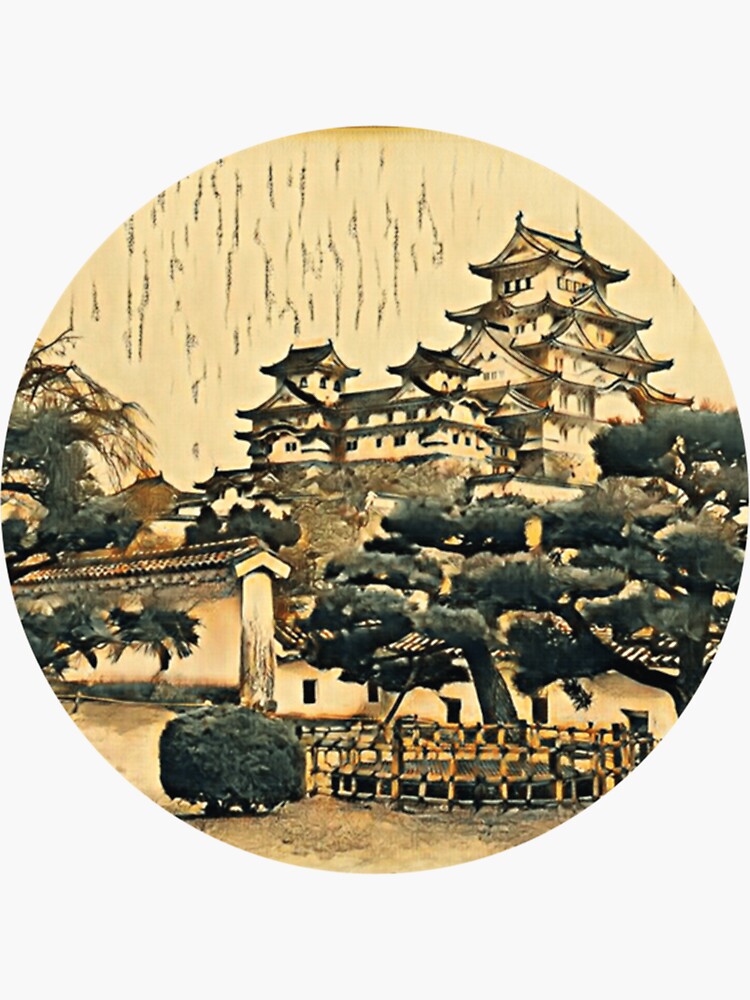 "Japanese art style antique desing of Japanese castle Classic ...