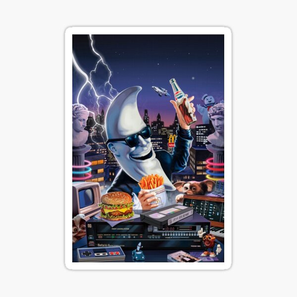 "Mac Tonight Poster" Sticker by ciateresa3 | Redbubble