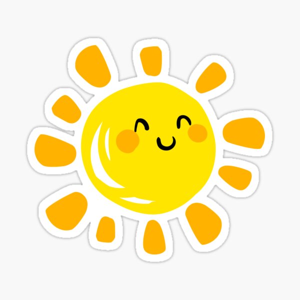 "Sunny Sweet" Sticker by Wideideas | Redbubble
