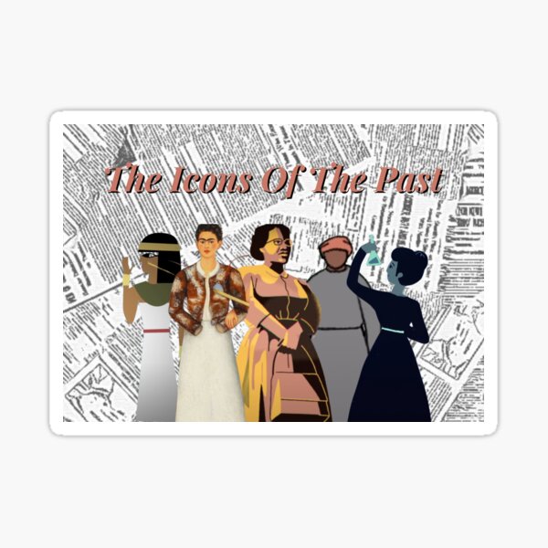 "Icons Of The Past" Sticker for Sale by TGMovies | Redbubble