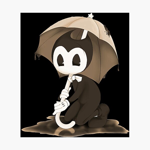 "Umbrella Bendy And The Ink Machine" Photographic Print by DownGordArt ...