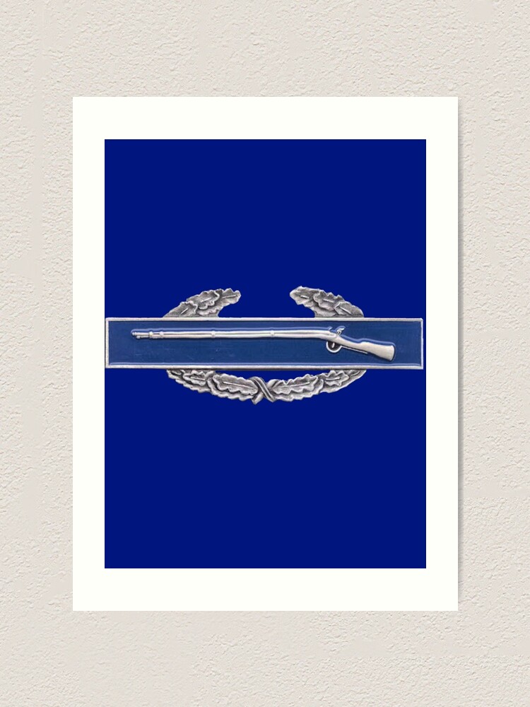 "Combat Infantryman Badge" Art Print by Skyviper | Redbubble