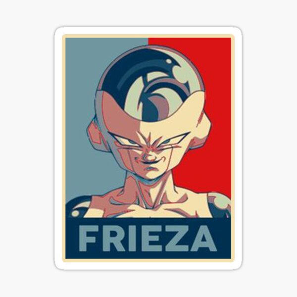 "DBZ Frieza Pop Art " Sticker by VitezCrni | Redbubble