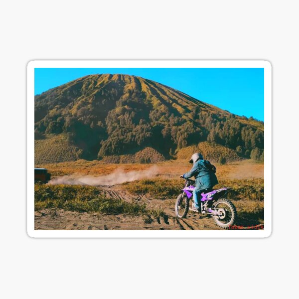 "Mountain Bromo" Sticker by fazar1404 | Redbubble