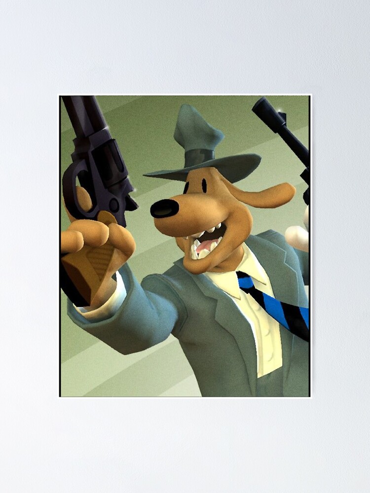 "Sam and Max" Poster for Sale by MartinCruzz | Redbubble