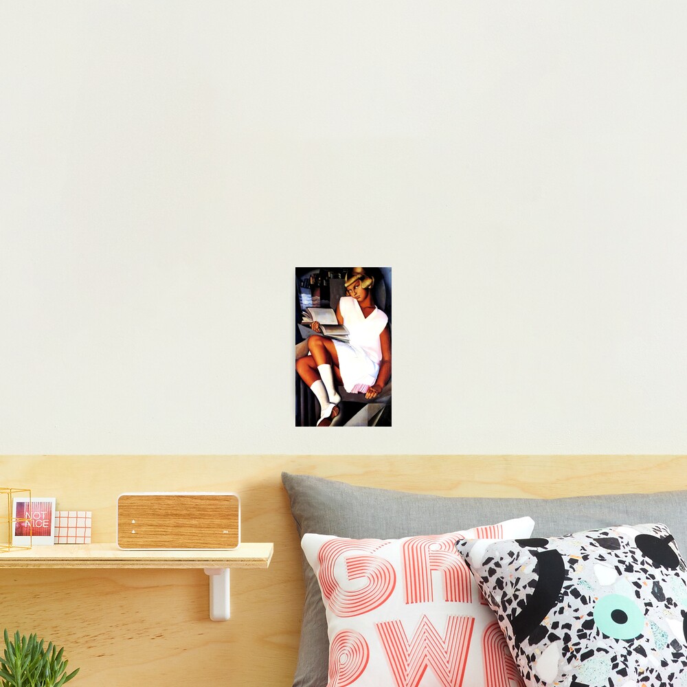 Lámina fotográfica «Alta Resolución Tamara de Lempicka Kizette en Rose ...