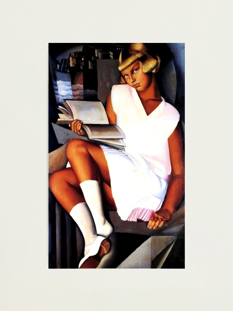 Lámina fotográfica «Alta Resolución Tamara de Lempicka Kizette en Rose ...