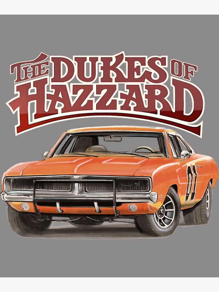 "The Dukes of Hazzard - General Lee" Poster for Sale by Ailurophile71 ...