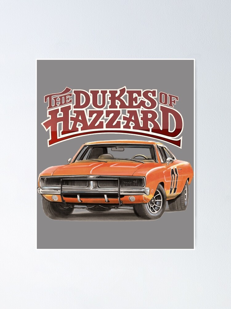 "The Dukes of Hazzard - General Lee" Poster for Sale by Ailurophile71 ...