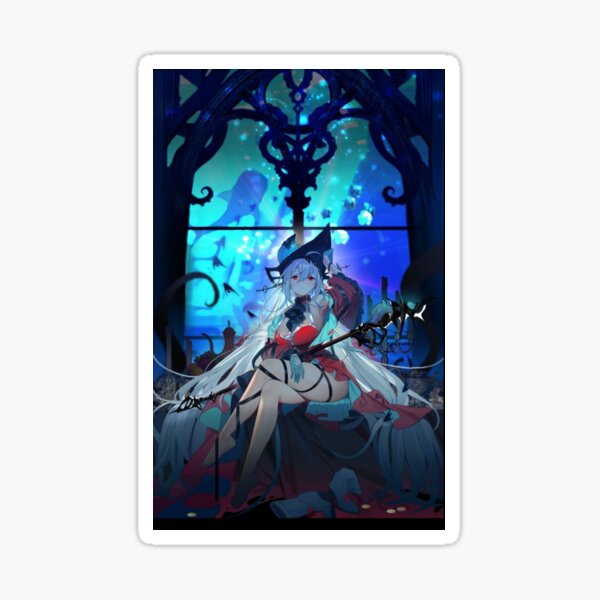 "The queen of underwater || Skadi" Sticker for Sale by AszaAri | Redbubble