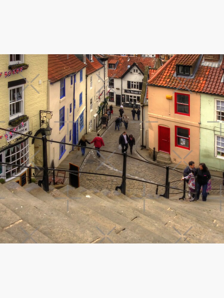 "View from the Whitby Steps" Mouse Pad for Sale by Tom Gomez | Redbubble