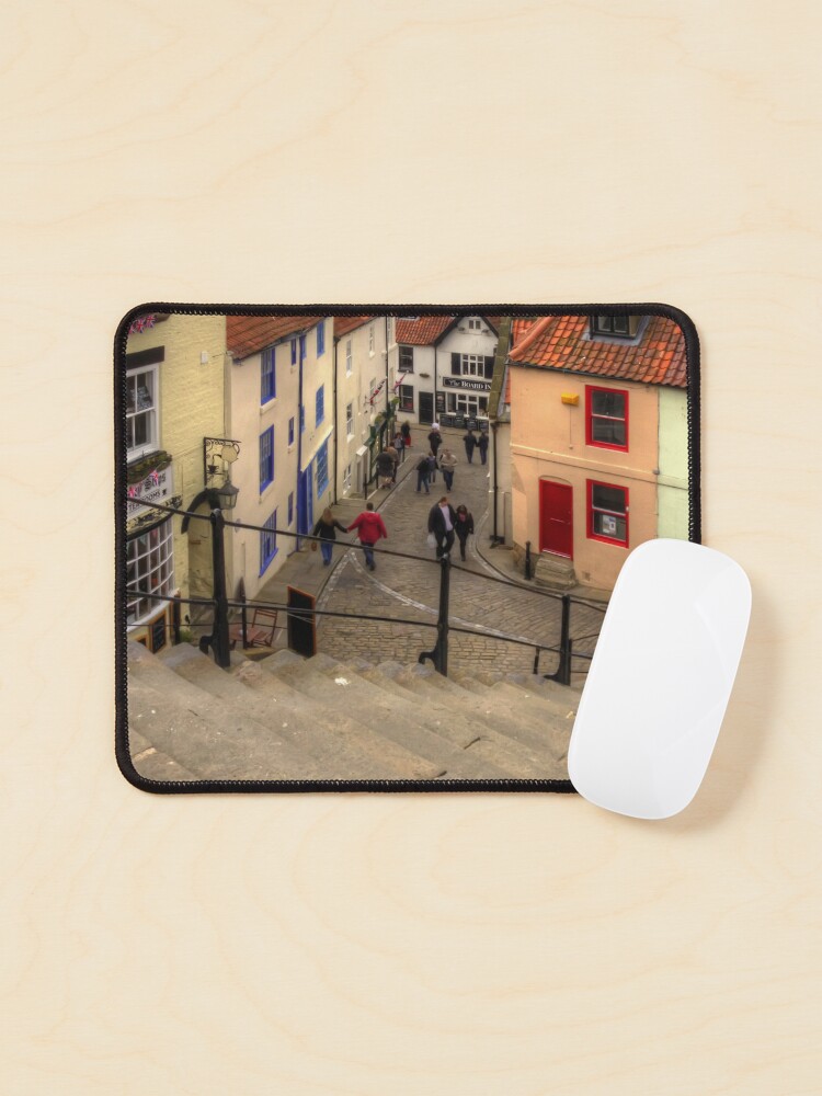 "View from the Whitby Steps" Mouse Pad for Sale by Tom Gomez | Redbubble