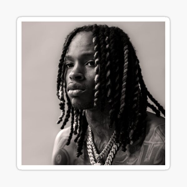 "King Von Poster" Sticker by sargiofrogs | Redbubble