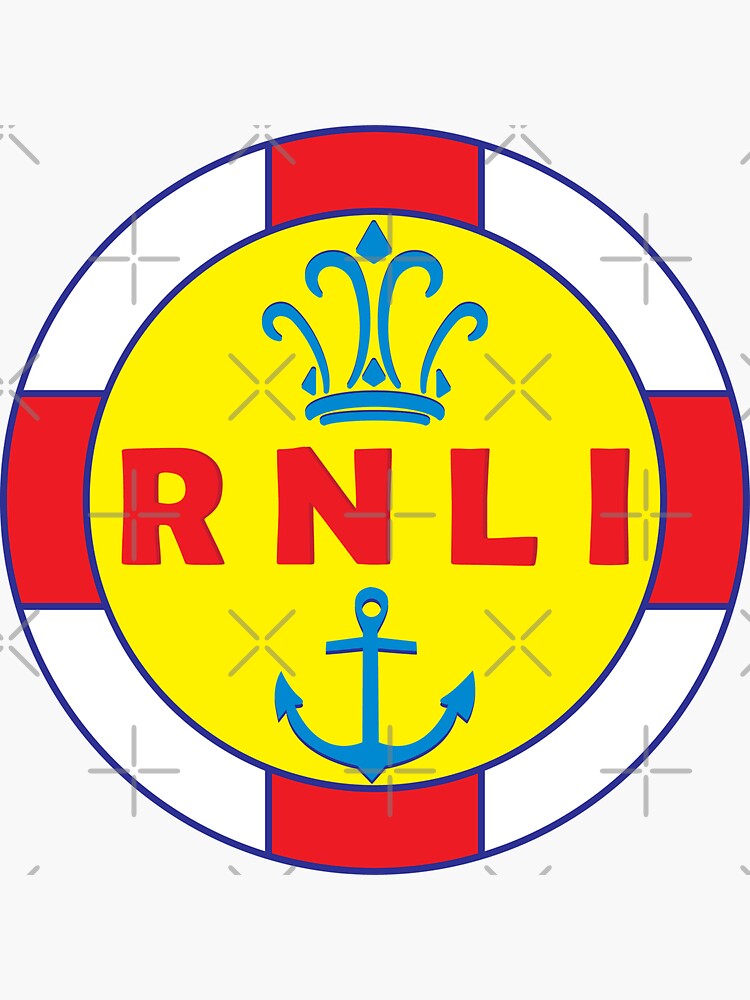 Sticker « Logo de sauvetage en bateau de sauvetage RNLI », par ...
