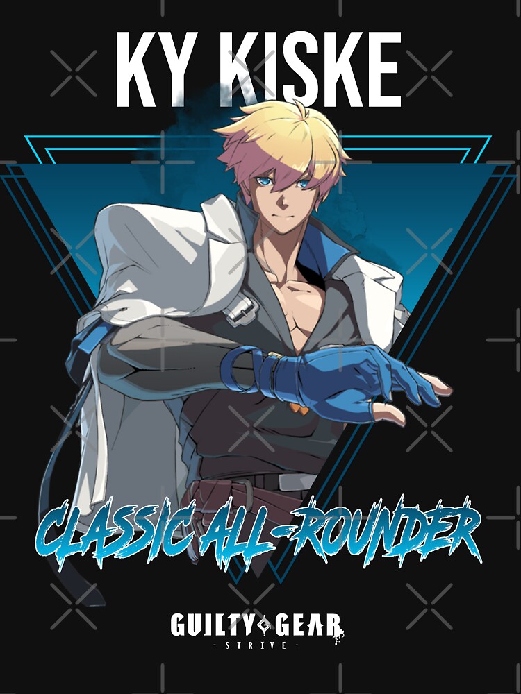 "Guilty Gear Strive - Classic all-rounder Ky Kiske" Essential T-Shirt ...
