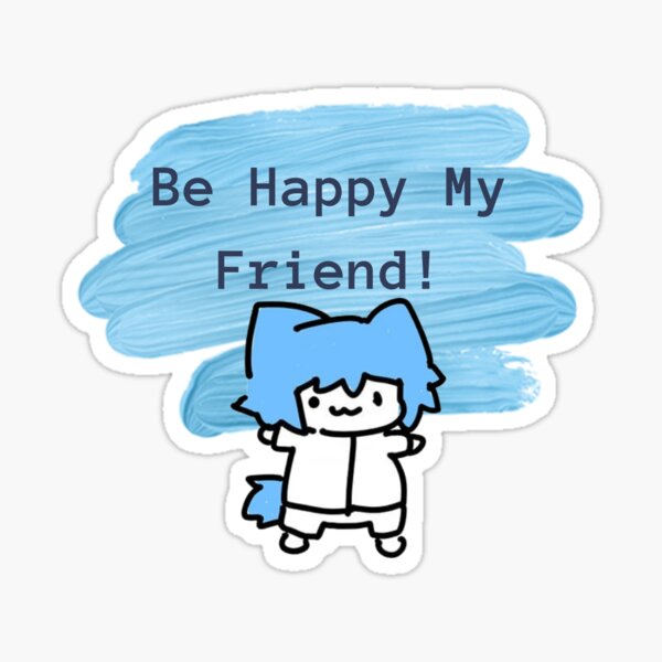 "Motivational Quote - Cute Cat Inspirational Quote Art" Sticker for ...