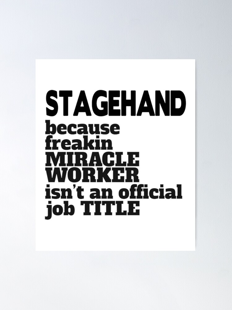 Stagehand Quotes