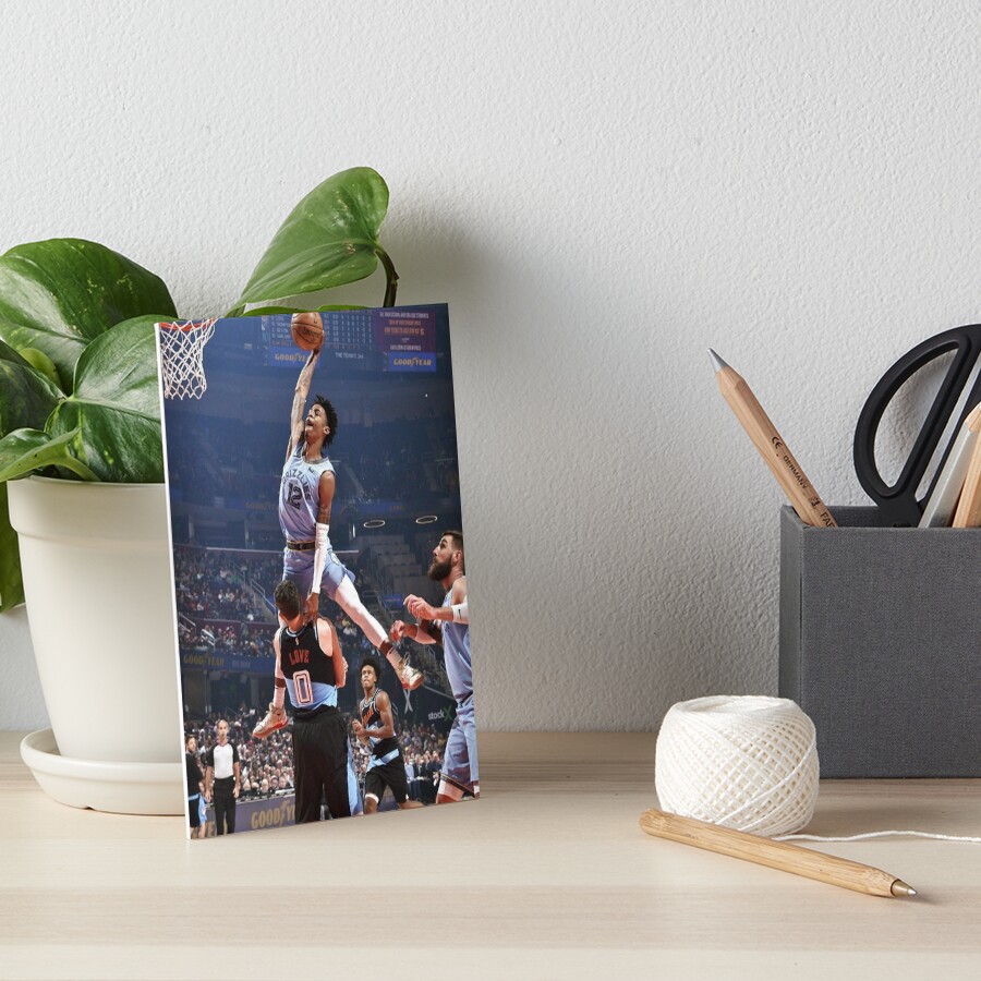 "ja morant dunk" Art Board Print by Powliny | Redbubble