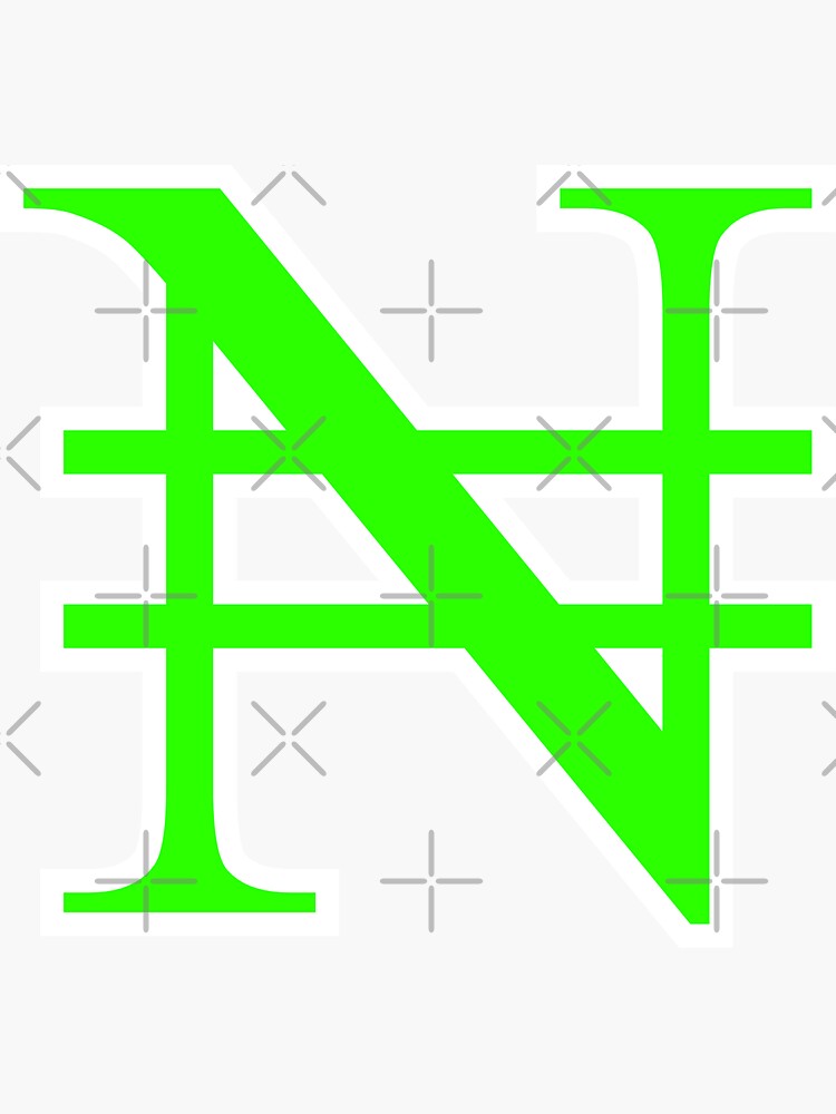 "Nigeria naira currency symbol" Sticker by HAKVS | Redbubble