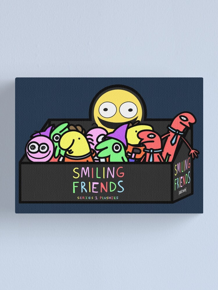 "Smiling Friends - plush_glep alan and charlie, bliblie, Pim, Grim ...