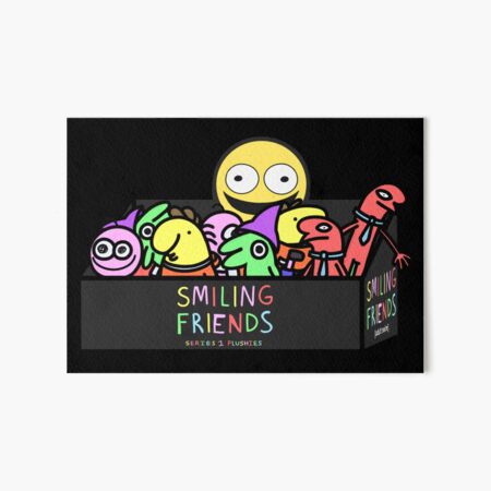 "Smiling Friends - plush_glep alan and charlie, bliblie, Pim, Grim ...
