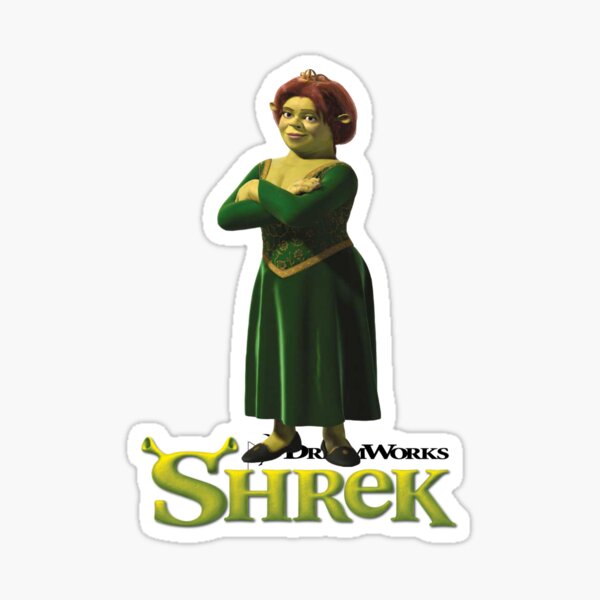 "Princess Fiona from "Shrek" movie" Sticker by kgiannoudis | Redbubble