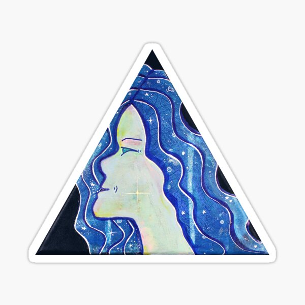 "Blue Star Being" Sticker for Sale by stephsgray10 | Redbubble