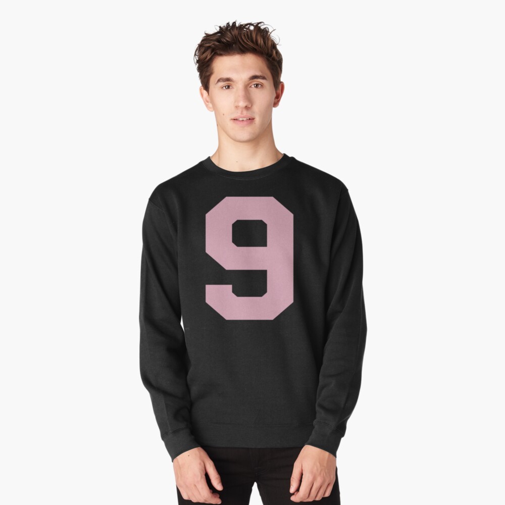 "Number 9, Pink nine, Sports number 9" Sticker for Sale by TheCultStuff ...