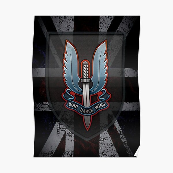 "SAS SPECIAL AIR SERVICE" Poster for Sale by AntiquePatriot | Redbubble