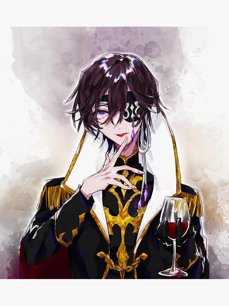 "Lelouch Lamperouge" Sticker by Heidytiara | Redbubble