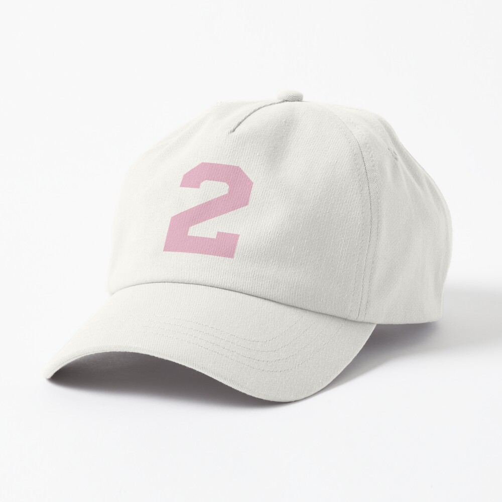 "Number 2, Pink two, Sports number 2" Sticker for Sale by TheCultStuff ...
