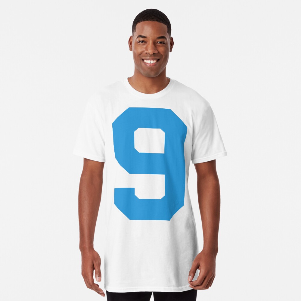 "Number 9, Blue nine, Sports number 9" Sticker for Sale by TheCultStuff ...