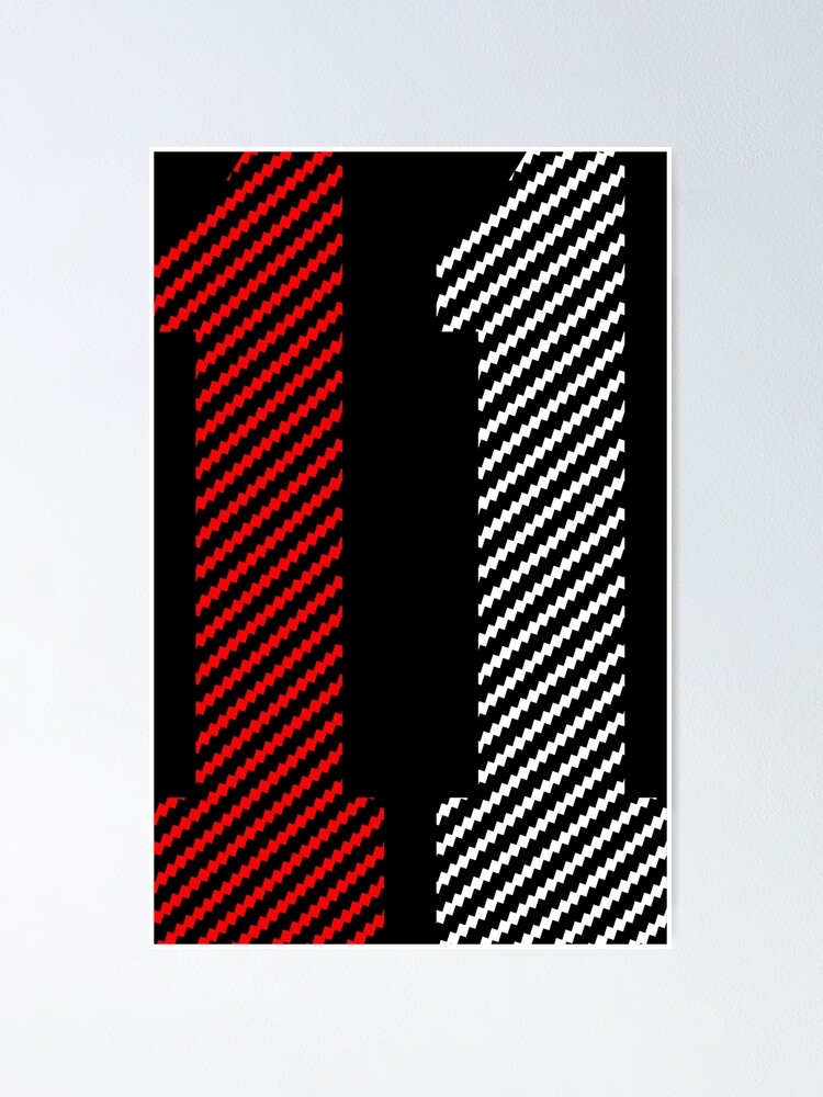 "Iconic Number 11" Poster for Sale by Cre8ifMerch | Redbubble