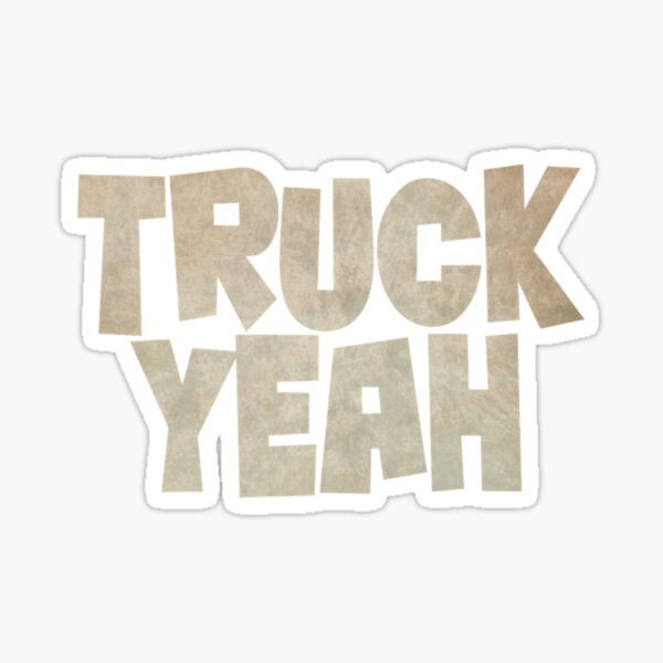 "Truck Yeah" Sticker by TienDungs | Redbubble