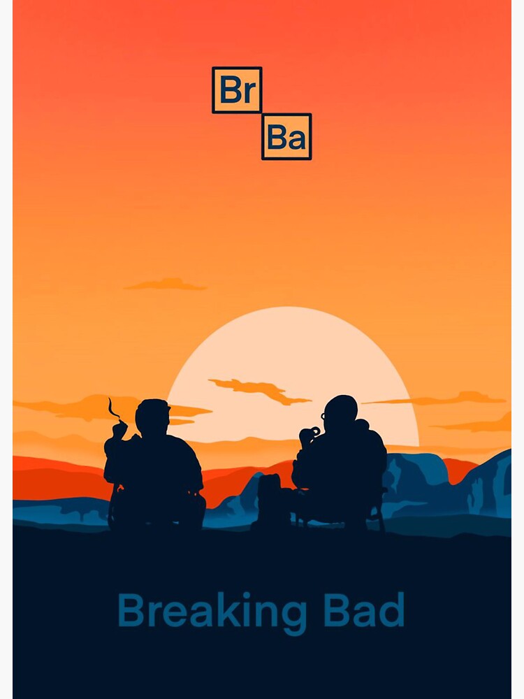 "breaking bad " Sticker for Sale by mcarl2499 | Redbubble