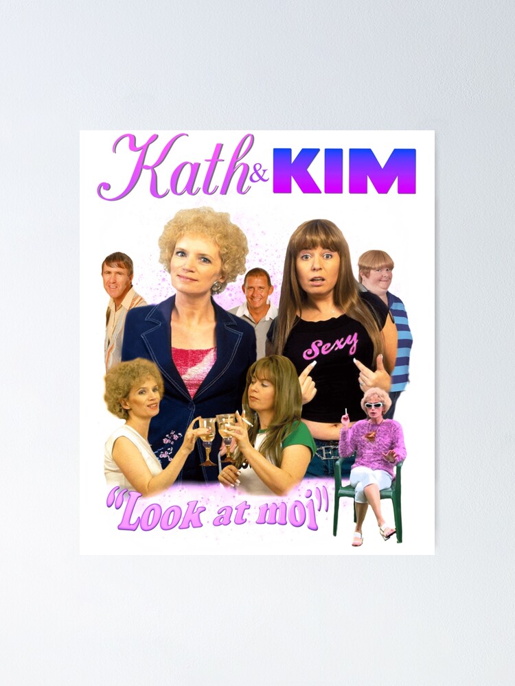"KATH AND KIM BOOTLEG Classic ." Poster for Sale by midiaemily | Redbubble