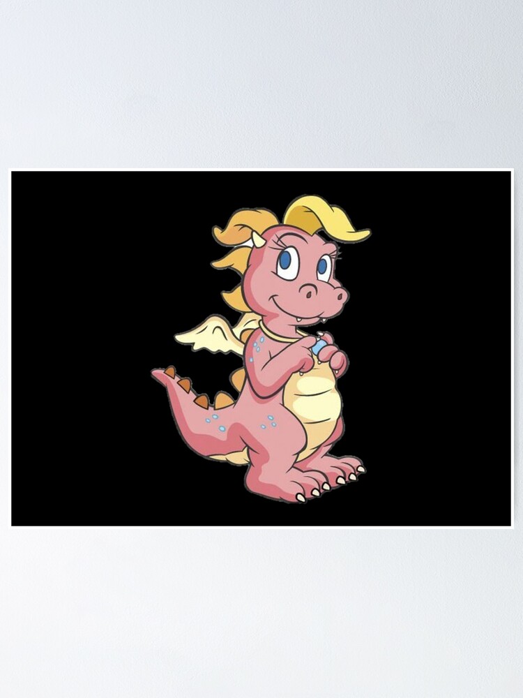Cassie Dragon Tales Poster By Stuffandwhatnot Redbubble