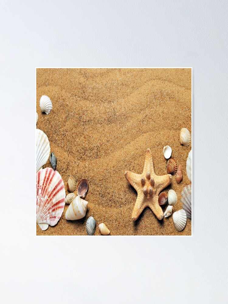 "sandy beach" Poster for Sale by Midhatmajlovic | Redbubble