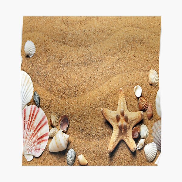 "sandy beach" Poster for Sale by Midhatmajlovic | Redbubble