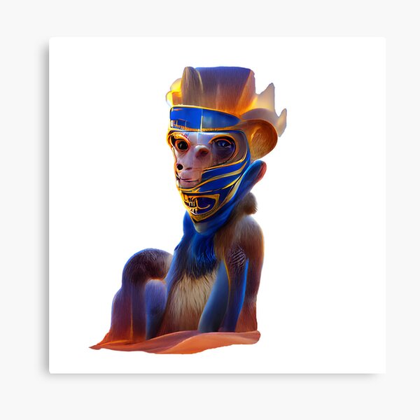 Lienzo «050 - personaje, foto de perfil - obra de arte digital generada ...