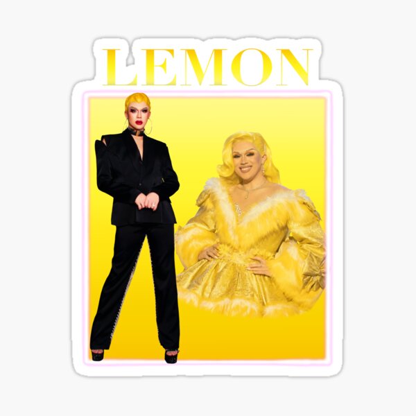 "Lemon drag race queen " Sticker by MaggiesDoorstep | Redbubble